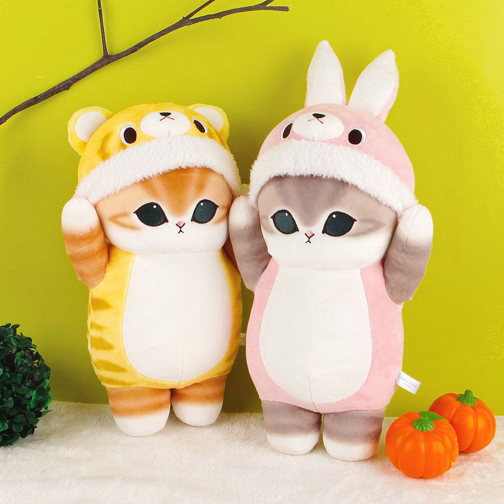 Mofusand Animal Hoodie BIG Plush Doll 35cm Tiger Bunny random – Little ...